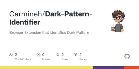 Github Carminehdark Pattern Identifier Browser Extension That