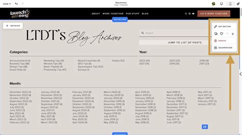 Presets How To Save And Re Use Your Favorite Section Layouts