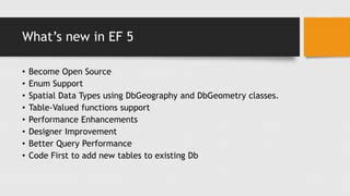 Learn Entity Framework In A Day With Code First Model First And Database First Ppt