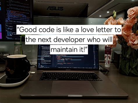 Reihaneh Sadat Shokouhi On Linkedin “good Code Is Like A Love Letter To The Next Developer Who