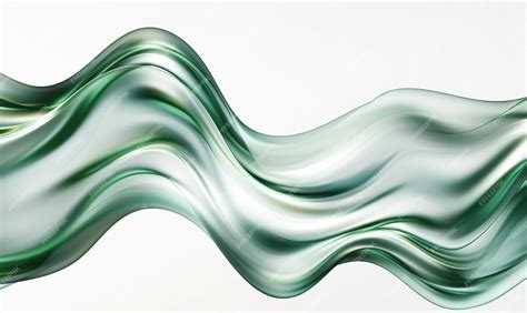 Vibrant Green Metallic Gradient Background For Ecofriendly Designs Generative Ai Premium Ai