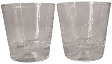 Embossed Johnnie Walker Whisky Glasses In Vino Veritas
