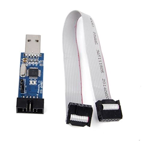 Generic New 51 Avr Isp Programmer Adapter Usbasp Downloader For Atmel
