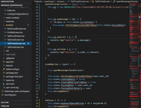 My Tsx Files Have No Errors Hi Lighted On Windows On Mac I Get A Bunch Of Error Hi Lighting I