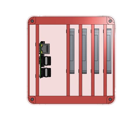 Modular Mini Server Case Von Ibi Productions Kostenloses Stl Modell Herunterladen
