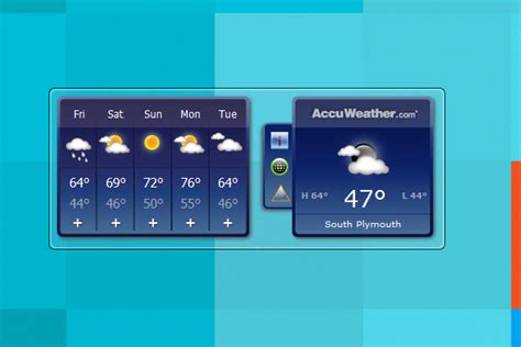 Accuweather Desktop Widget