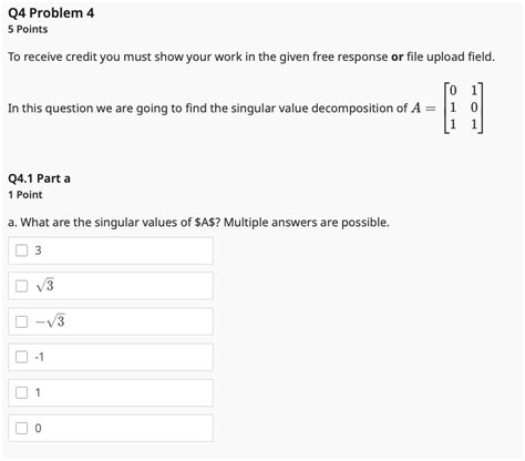 solved q4 ﻿problem 45 ﻿pointsto ﻿receive credit you must