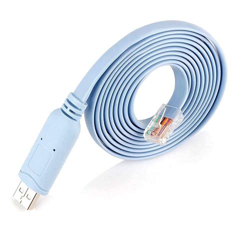 Paruht USB Console Cable USB To RJ Console Serial Console Cable With