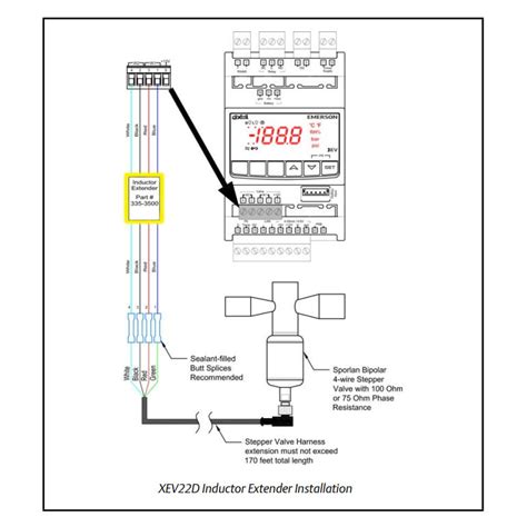 Hunter Liberty Corp Copeland Emerson XEV Series Inductor Extender 335 3500