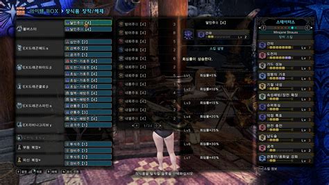 몬스터 헌터 와일즈 인벤 아본 올인원 헤보 커스텀 추가 몬스터 헌터 인벤 장비 세팅커스텀 게시판