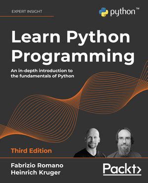 Learn Python Programming Fourth Edition Book