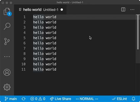 Vertical Selection Doesnt Work · Issue 4227 · Vscodevim Vim · Github