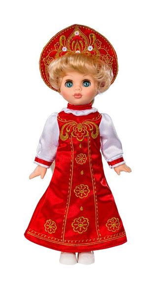 Кукла Фабрика Весна Эля Русская красавица, 30.5 см В2639 - купить с ...