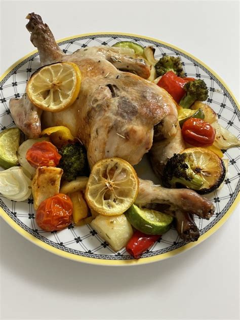 로스트치킨 만들기 오븐구이 레몬 치킨