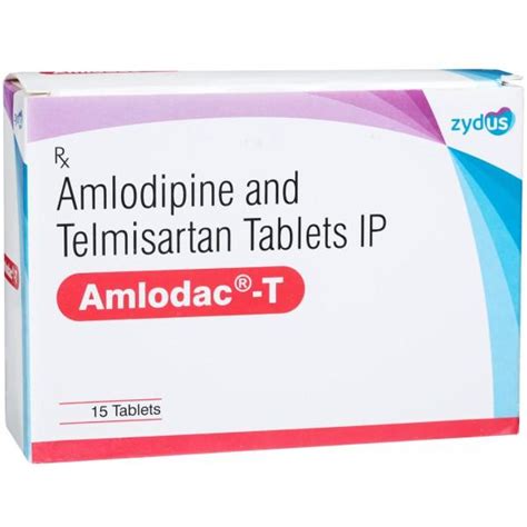 Amlodac T Tablet Atenolol And Amlodipine Combo For Hypertension Zydus