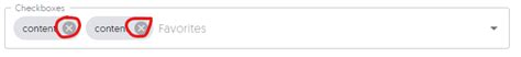 Javascript Is There A Way To Change The Close Icons On The Autocomplete Component Of Material