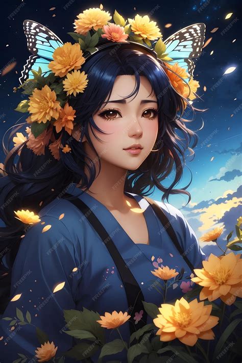 Premium Ai Image Anime Girl Portrait Wallpaper Cute Anime Girl Anime