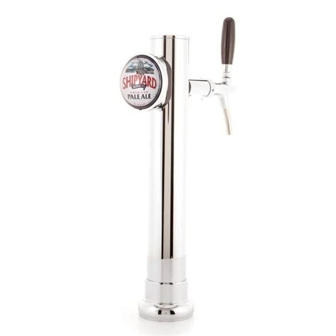 Unity Font Draught Beer Tower With Chrome Tap Morepour
