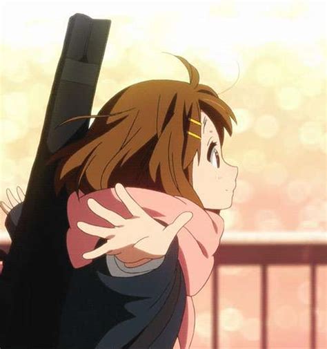 Hirasawa Yui Юи Хирасава Hirasawa Yui anime gif K On Anime Гифки Аниме Гифка