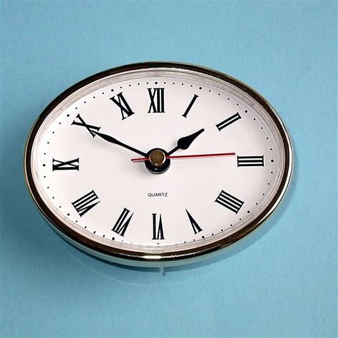 Clerance Pawcasa Mini Clock Insert Movement Insert Round Clock Diy