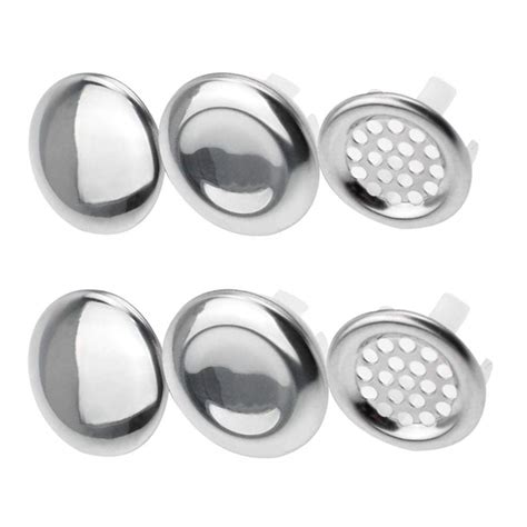 Pcs Sink Overflow Ring Kitchen Bathroom Sink Hole Round Overflow Cover Basin Trim Overflow