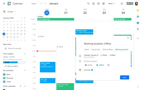 Google Rolling Out Feature To Set Working Locations In Calendar