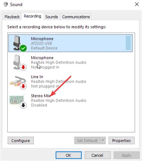 Windows Stereo Mix Missing Ways To Fix It