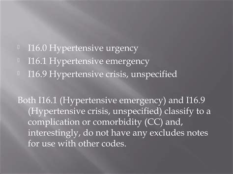 Hypertension Coding Icd 10 Cm Coding Medesun Ppt