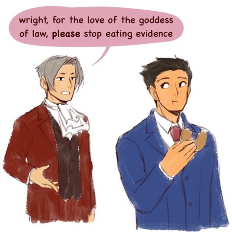 Pin De Ghostlyaberrations En Ace Attorney Gays