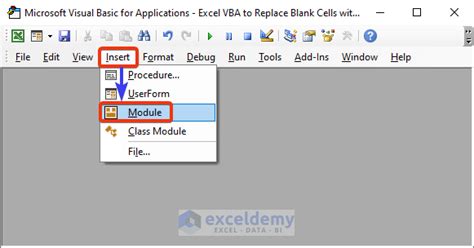 Excel Vba To Replace Blank Cells With Text 3 Examples Exceldemy