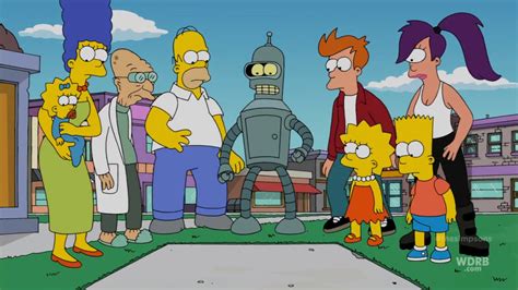 Simpsons Futurama Crossover Episode