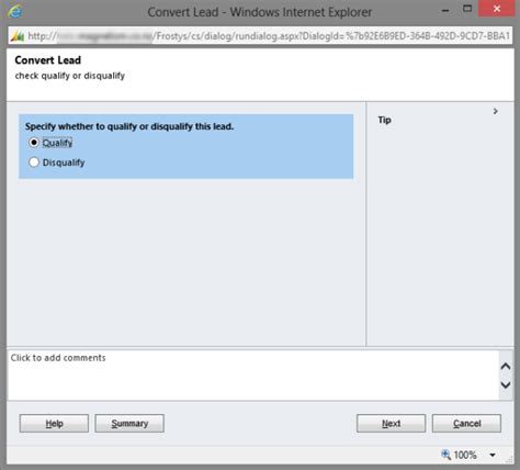 Qualify A Lead In Dynamics Crm 2011 Using A Dialog Process Magnetism