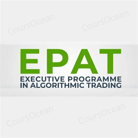 Executive Programme In Algorithmic Trading By Quantasi Coursocean