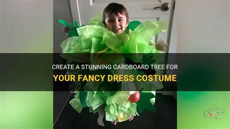 Create A Stunning Cardboard Tree For Your Fancy Dress Costume ShunVogue