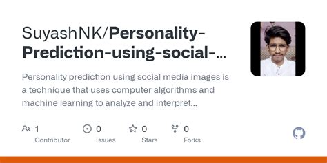 Github Suyashnkpersonality Prediction Using Social Media Images Personality Prediction Using
