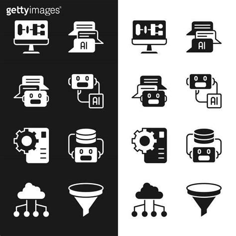 Set Artificial Intelligence Robot Chat Algorithm Neural Network