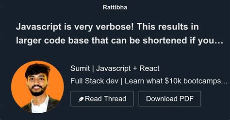 Javascript Is Very Verbose This Results In Larger Code Base That Can
