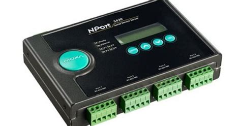 Rockford Communication Solutions MOXA NPort I W O Adapter Serial To Ethernet Device Server