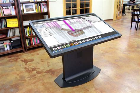 Platform Drafting Multitouch Table With Active D Display