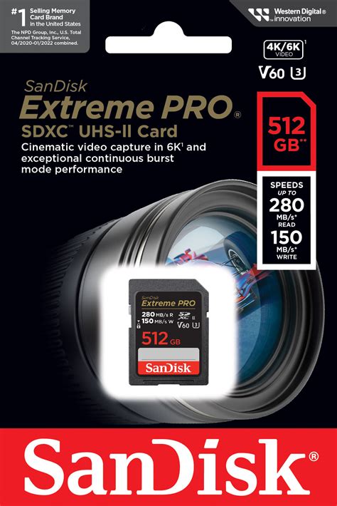 Best Buy Sandisk Extreme Pro 512gb Sdxc Uhs Ii V60 Memory Card Sdsdxep
