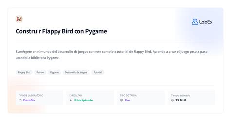 Construir Flappy Bird Con Pygame Labex