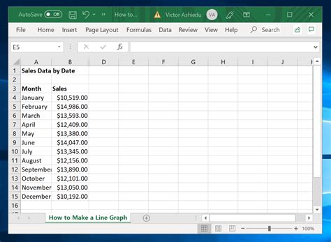 How To Make A Line Graph In Excel Itechguides Com How To Make A Line Graph In Excel Itechguides Com