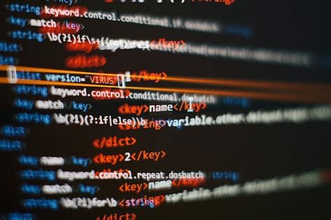 Premium Photo Abstract Computer Script Code Programming Code Screen
