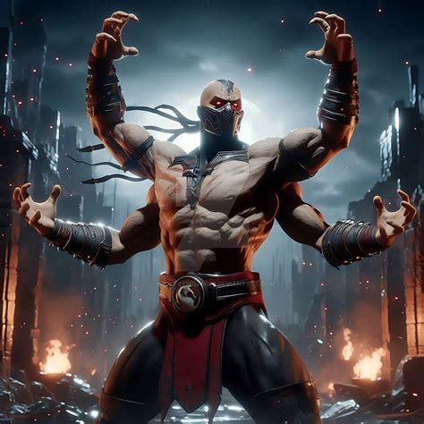 Mortal Kombat Goro By Gallerybrisart2 On Deviantart