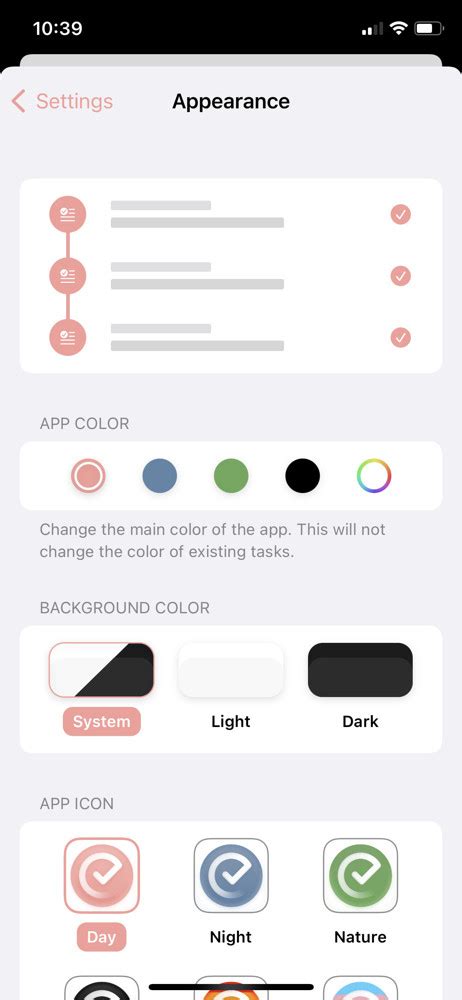 Structured Ios App Screenshots