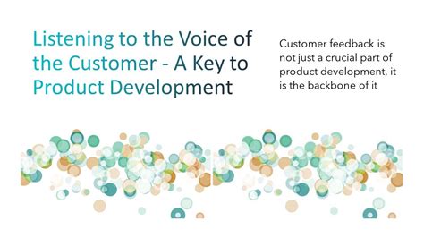 Revolutionizing Product Development Harnessing The Power Of Customer Feedback