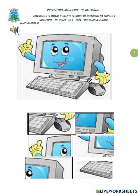 Build Your Own Computer Paper Activity Build Your Own Computer