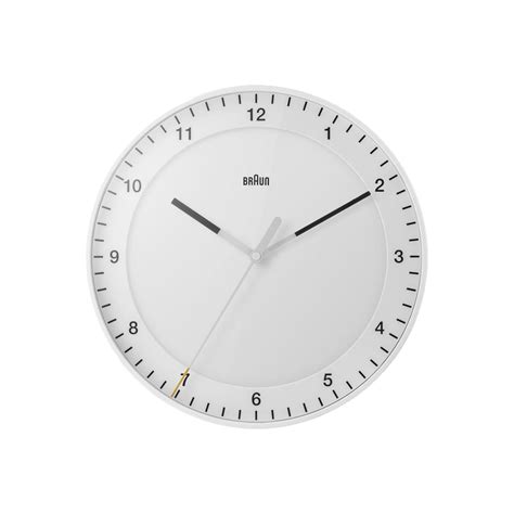 Braun Accessories Braun Unisexs Watches Clock Bc17w Dcf Plastic White Bc17w Dcf Comprar