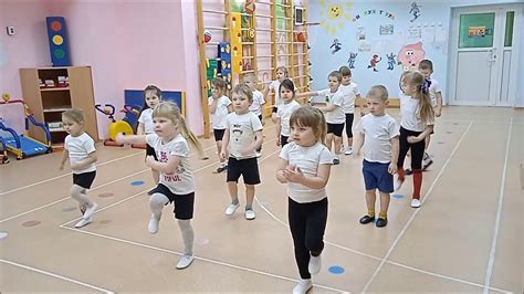 Утренняя гимнастика в средней группе Youtube