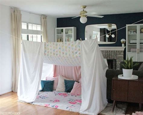 How To Build The Best Blanket Fort Living Room Fort Bedroom Fort